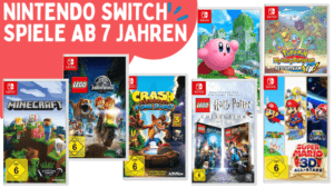 Die BESTEN Nintendo Switch Spiele ab 7 Jahren (2025)