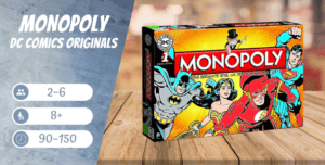 Monopoly: DC Comics Originals | Spiel-Empfehlung | Hiptoys